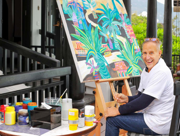 From hotel designer to artist: Bill Bensley has sold hundreds of his ...