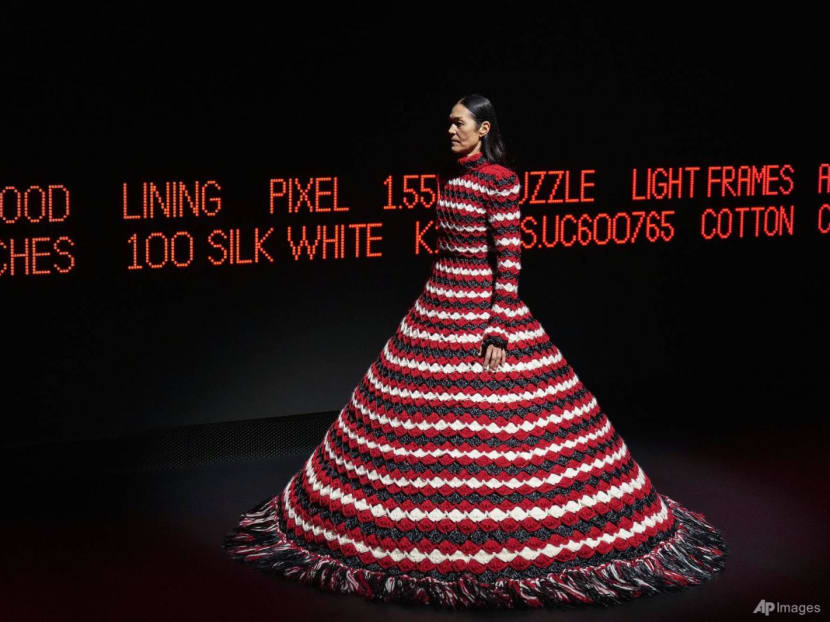 Valentino's new designer showcases history and drama at couture debut ...