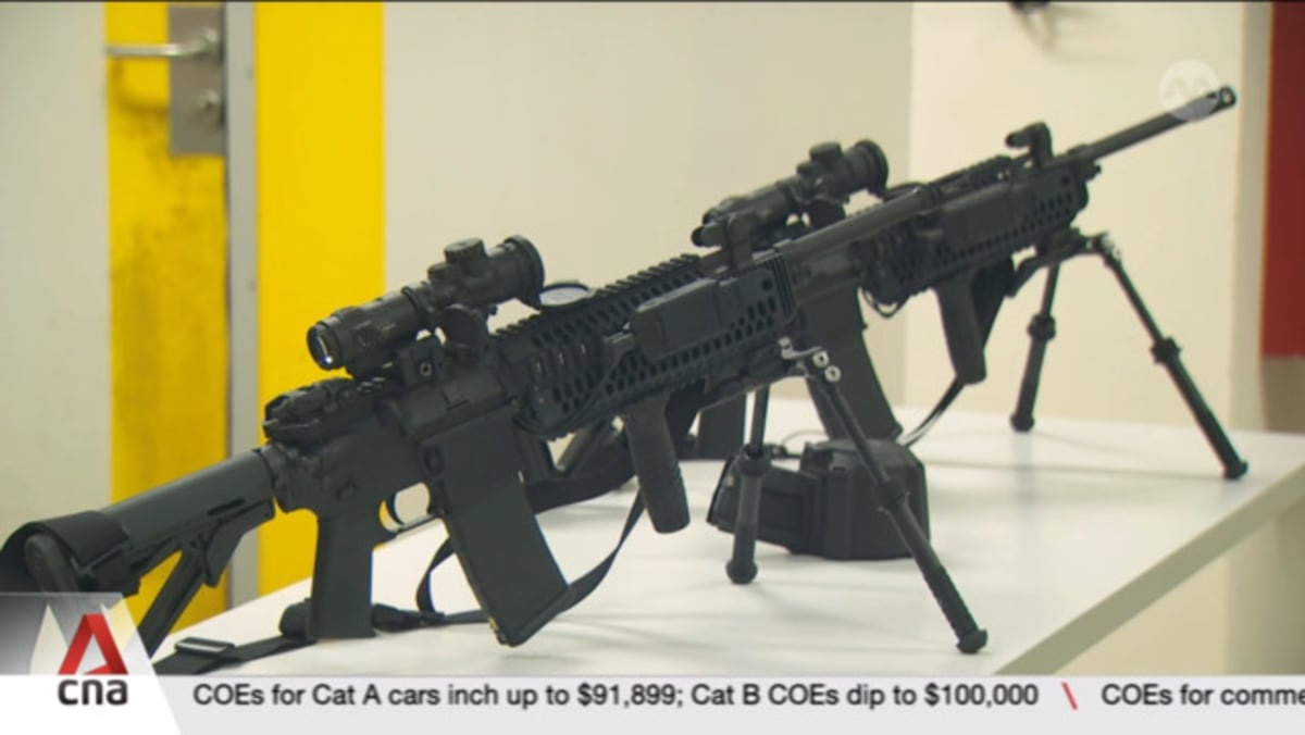 SAF's new machine gun more accurate at shooting targets farther away - CNA