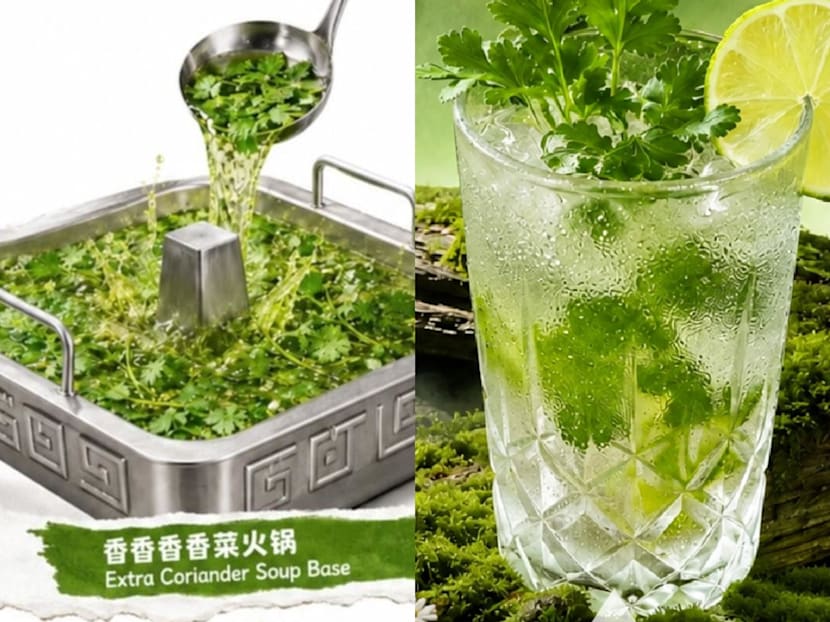 Haidilao Singapore launches coriander-themed menu with hotpot broth ...