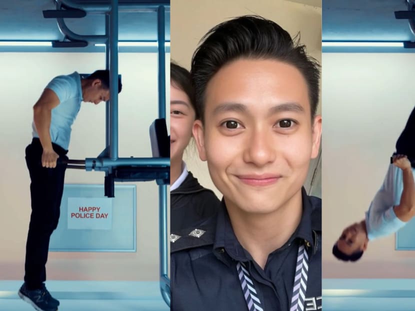 Hunky cop goes viral (again) in S’pore Police Force’s 'thirst trap' video - CNA Lifestyle