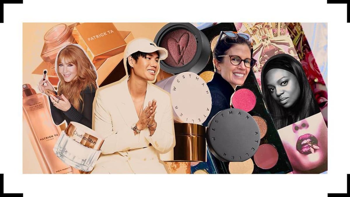 makeup using celeb brands