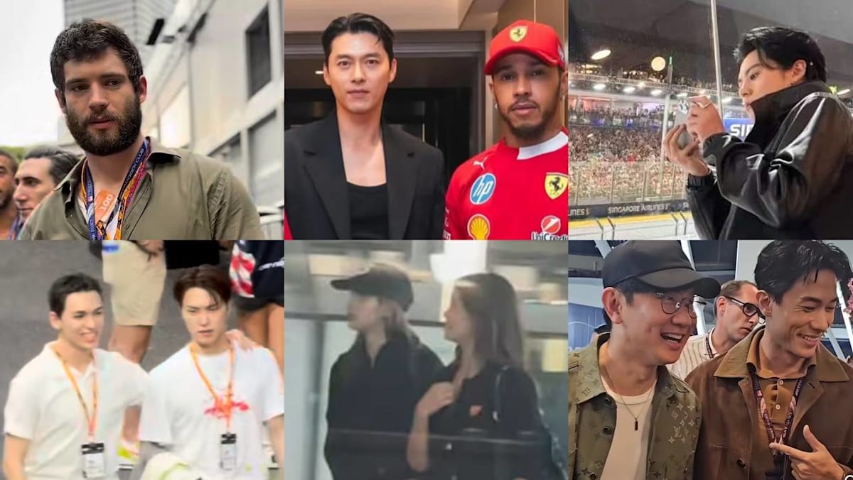 Spotted At F1 Singapore Grand Prix 2025: Superman, Hyun Bin, Lisa ...