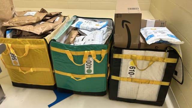 节日高峰期送货压力大 美国送货司机把80个包裹丢树林 - 8world