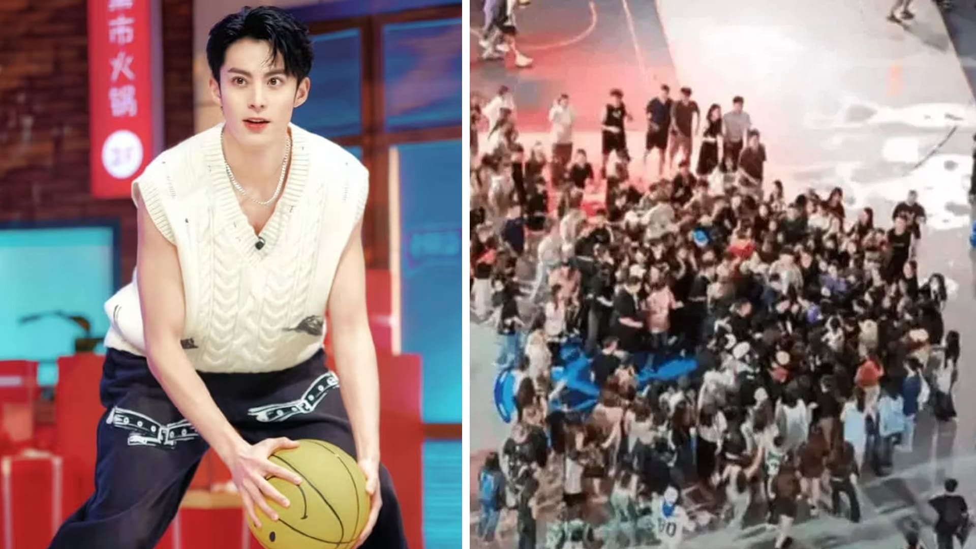 Dylan Wang Quits Reality Show After Being Swarmed By Zombie-Like Mob ...