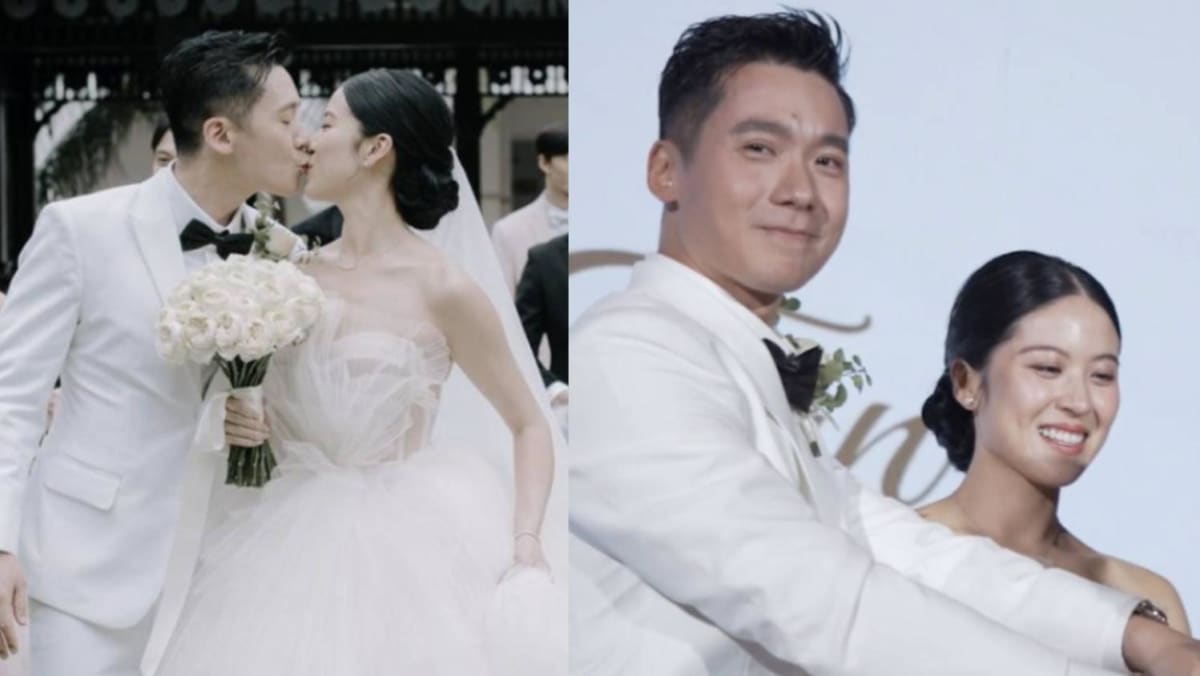 Joshua Tan Marries Doctor Girlfriend At Raffles Hotel; Tears Up While ...