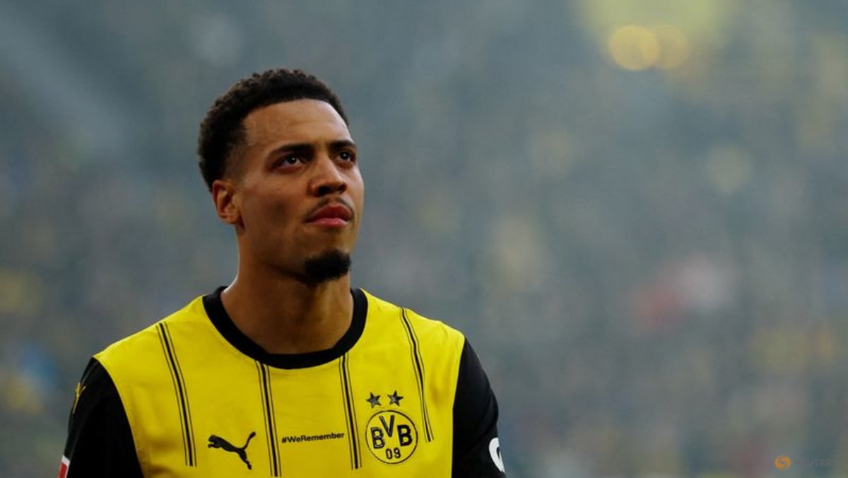 Dortmund midfielder Nmecha out for weeks with knee injury - CNA