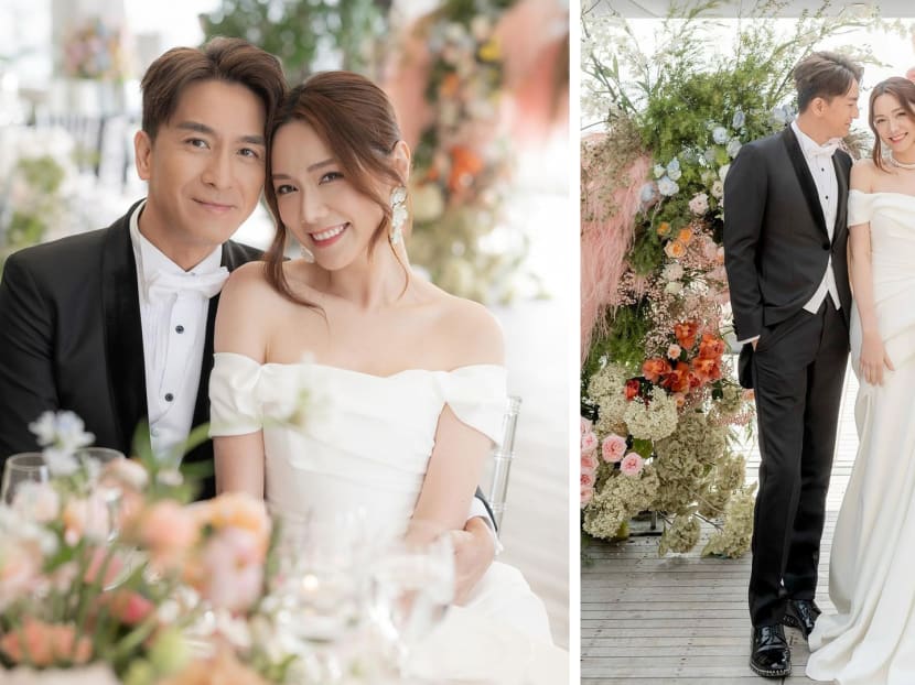 Kenneth Mah & Roxanne Tong throw hush-hush HK wedding - CNA Lifestyle