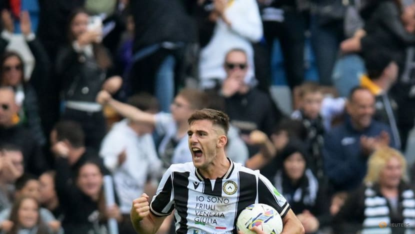 Italy striker Lucca joins Napoli on loan from Udinese - CNA