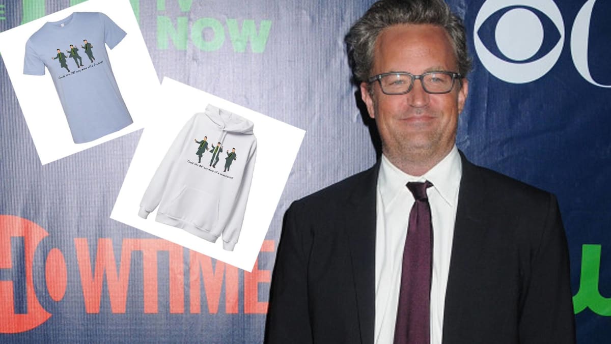 Matthew Perry Launches Friends-Themed Clothing Line For COVID-19 Relief ...