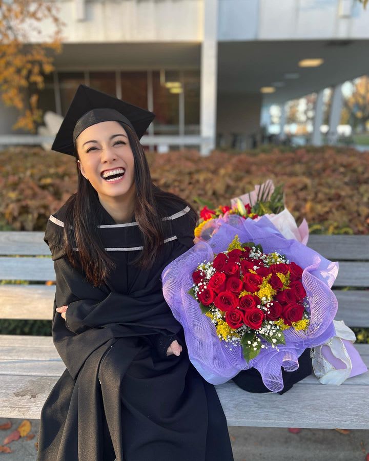 Ex TVB Actress Bernice Liu, 43, Finally Graduates From Uni After ...