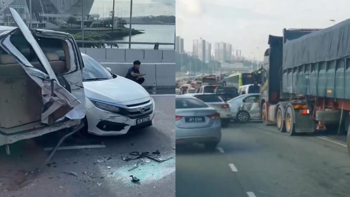 Causeway crash: Lorry driver arrested after initial police ...