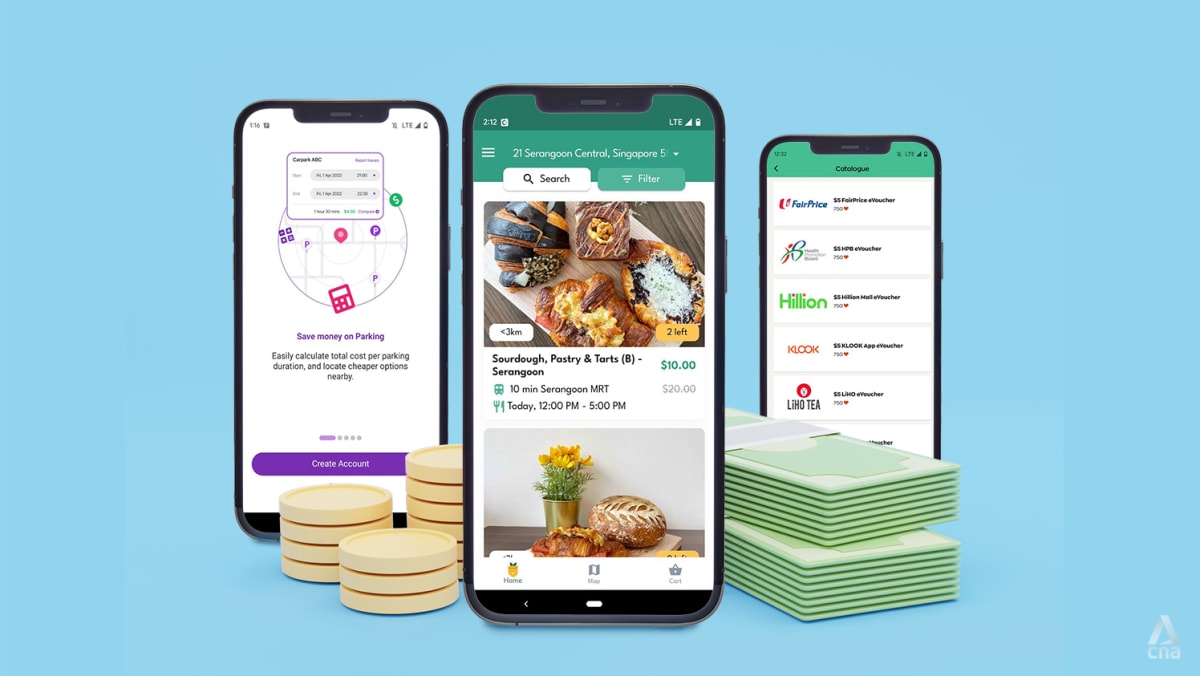 Buffet surplus food and free groceries: 9 money-saving apps in ...
