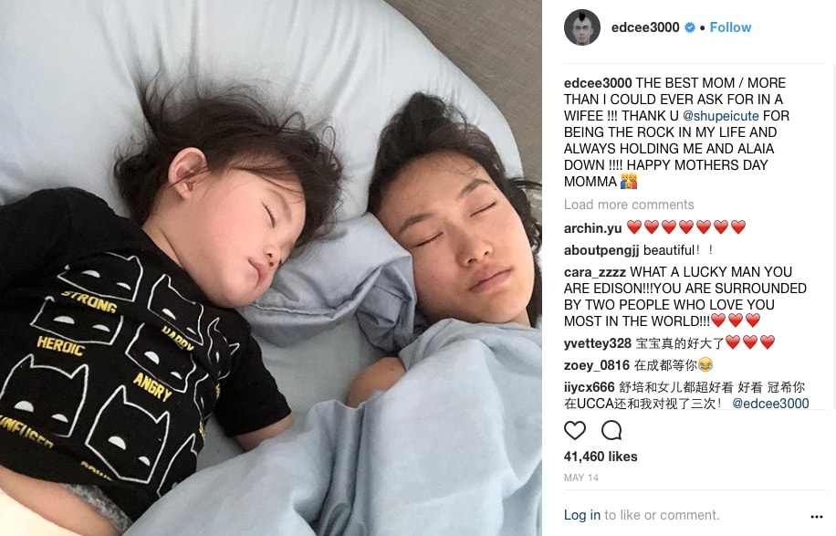These Photos Show That Edison Chen Is Now A Family Man - 8days