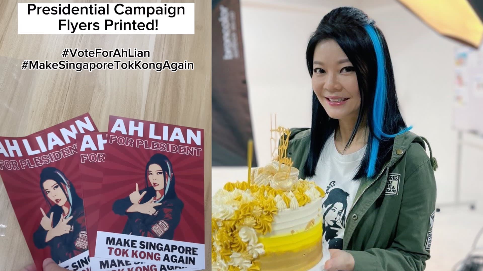 Ah Lian For President? Michelle Chong Wants To Make Singapore Tok Kong ...