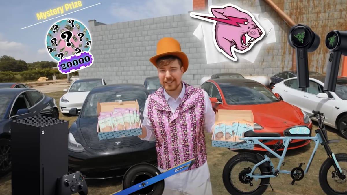 Commentary: YouTube star MrBeast is writing a new consumer playbook - CNA