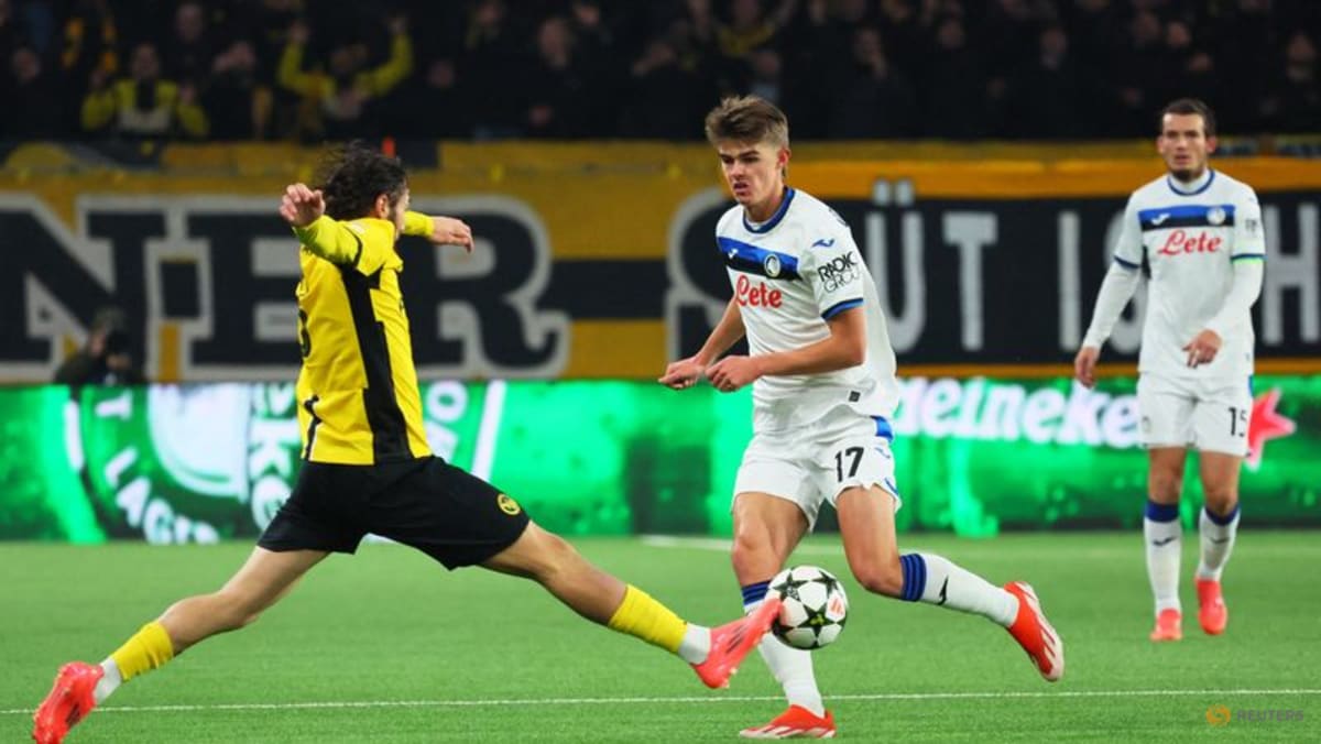 De Ketelaere steals the show as Atalanta run riot against Young Boys - CNA