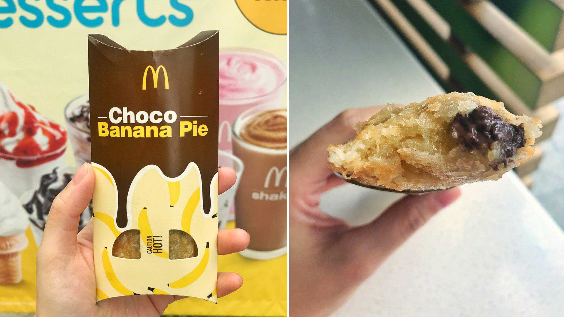 banana pie mcdonald's singapore