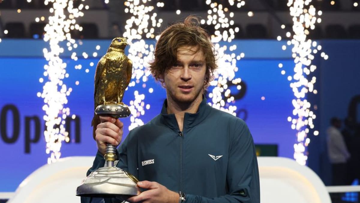 ATP roundup: Andrey Rublev tops Jack Draper for second Doha title - CNA