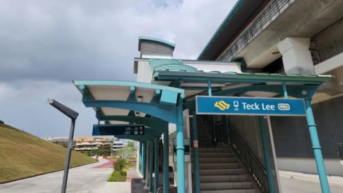 Stesen LRT Teck Lee dibuka 15 Ogos; kereta api di laluan Sengkang ...