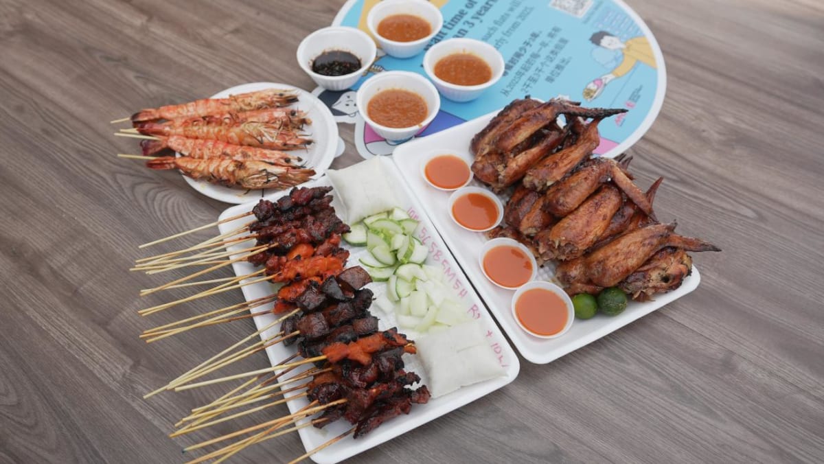 Ahmad Spring: Charcoal-grilled satay and chicken wings at East Coast ...