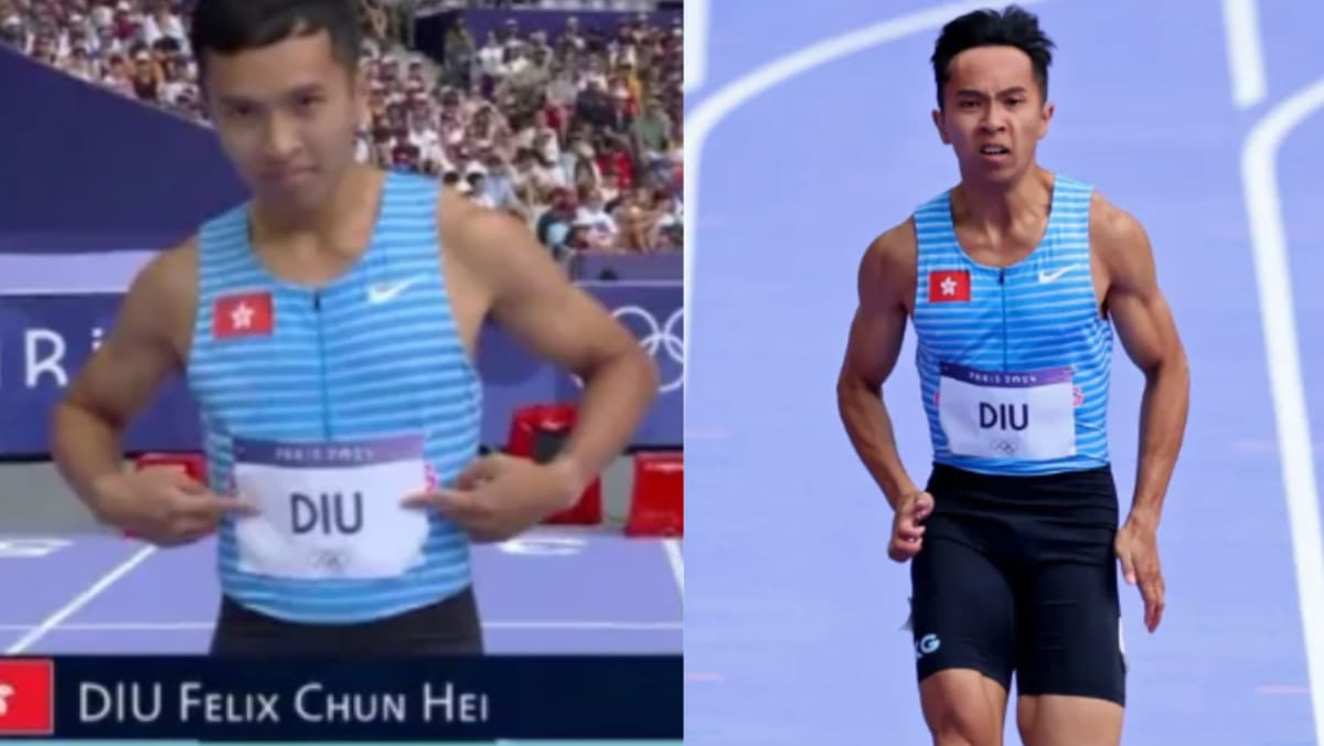 Hong Kong sprinter with surname ‘Diu’ at Paris Olympics becomes ...