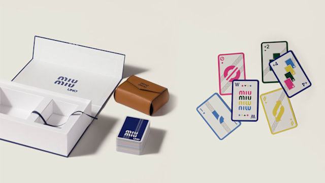 童年回忆升级，UNO也变奢华了！Miu Miu推联名卡牌套装，连花色都重新设计 - vibes by 8world