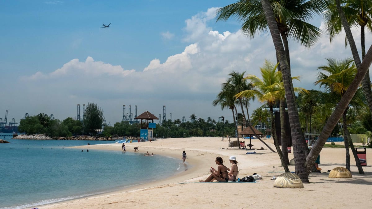 sentosa beach timing