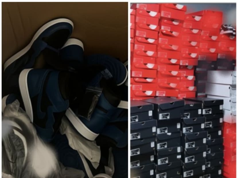 Police arrest 2 men suspected of selling 1,700 pairs of counterfeit ...