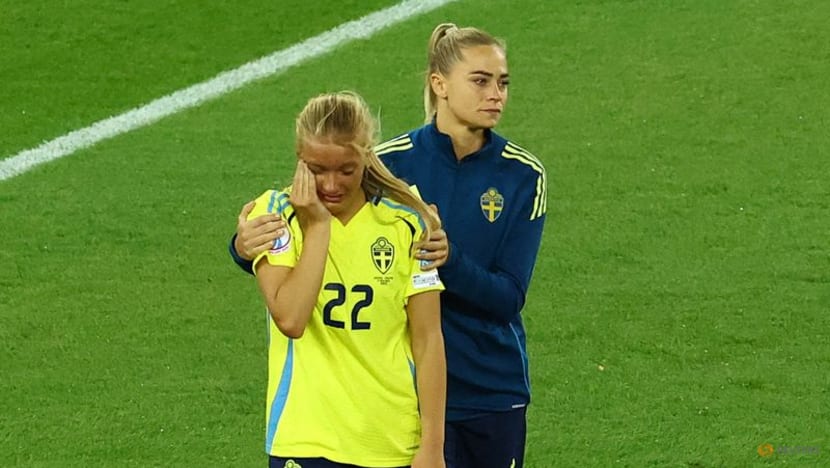 Swedish coach backs 18-year-old Holmberg after decisive shootout miss - CNA