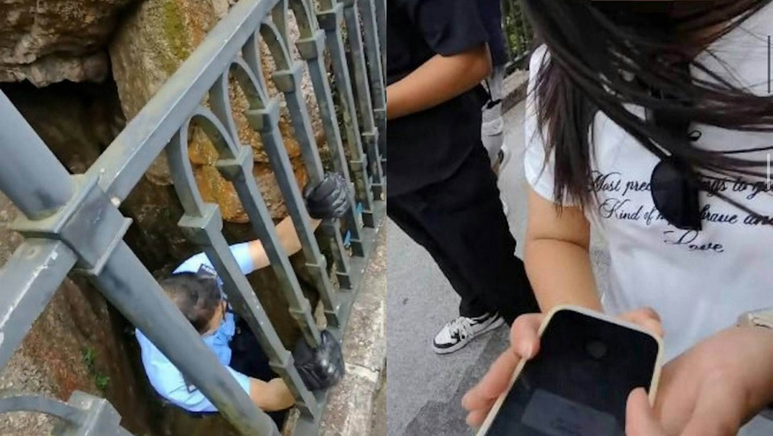 "We Won't Risk Our Lives For This": HK Police Reprimand Chinese Couple ...