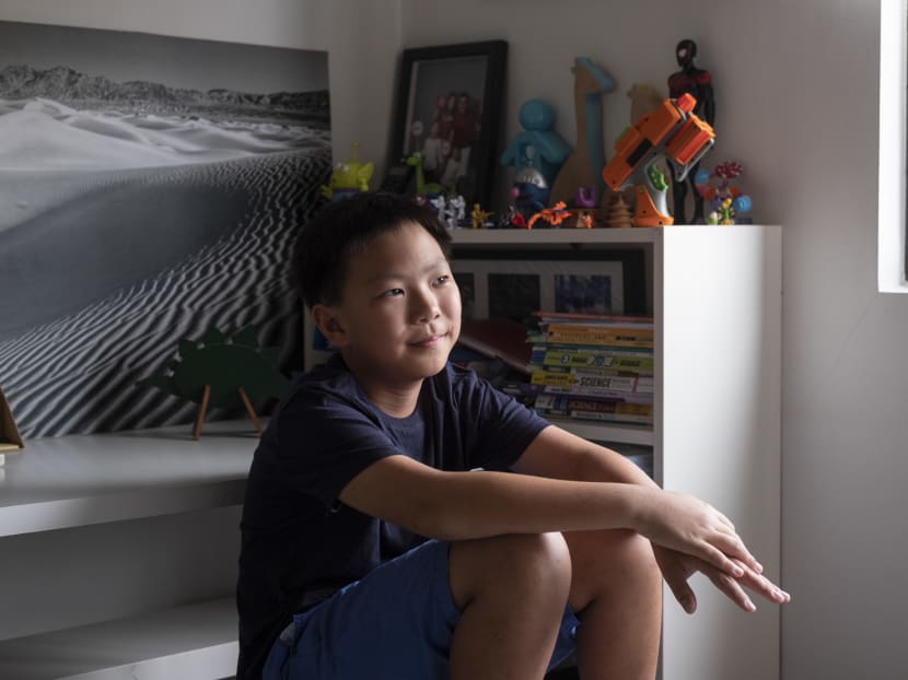 Walking the talk: Oliver Chua, 11, takes shorter showers, buys used ...