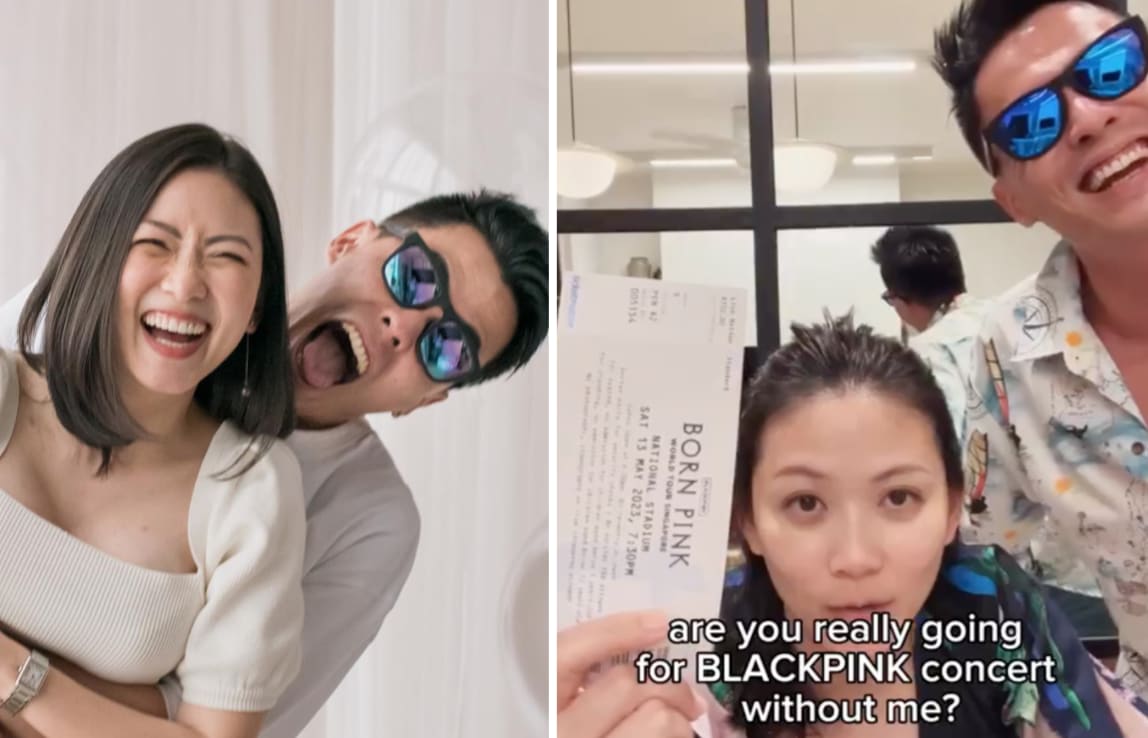 SGAG’s Xiao Ming Didn’t Ask His Wife Along For Blackpink’s Concert ’Cos She’s A BTS Fan; She ...