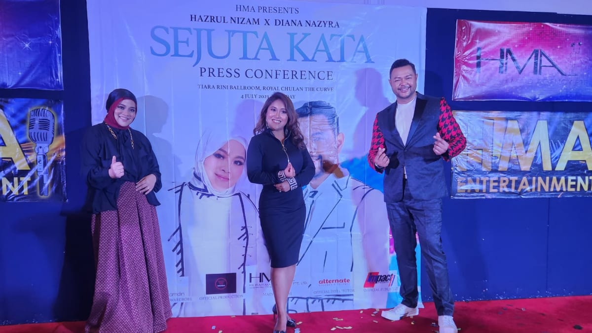Lagu duet Hazrul Nizam, Diana Nazyra cipta peluang HMA Entertainment ...