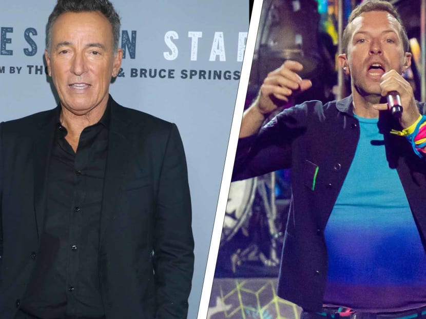 Chris Martin eats one meal a day after meeting Bruce Springsteen - CNA ...