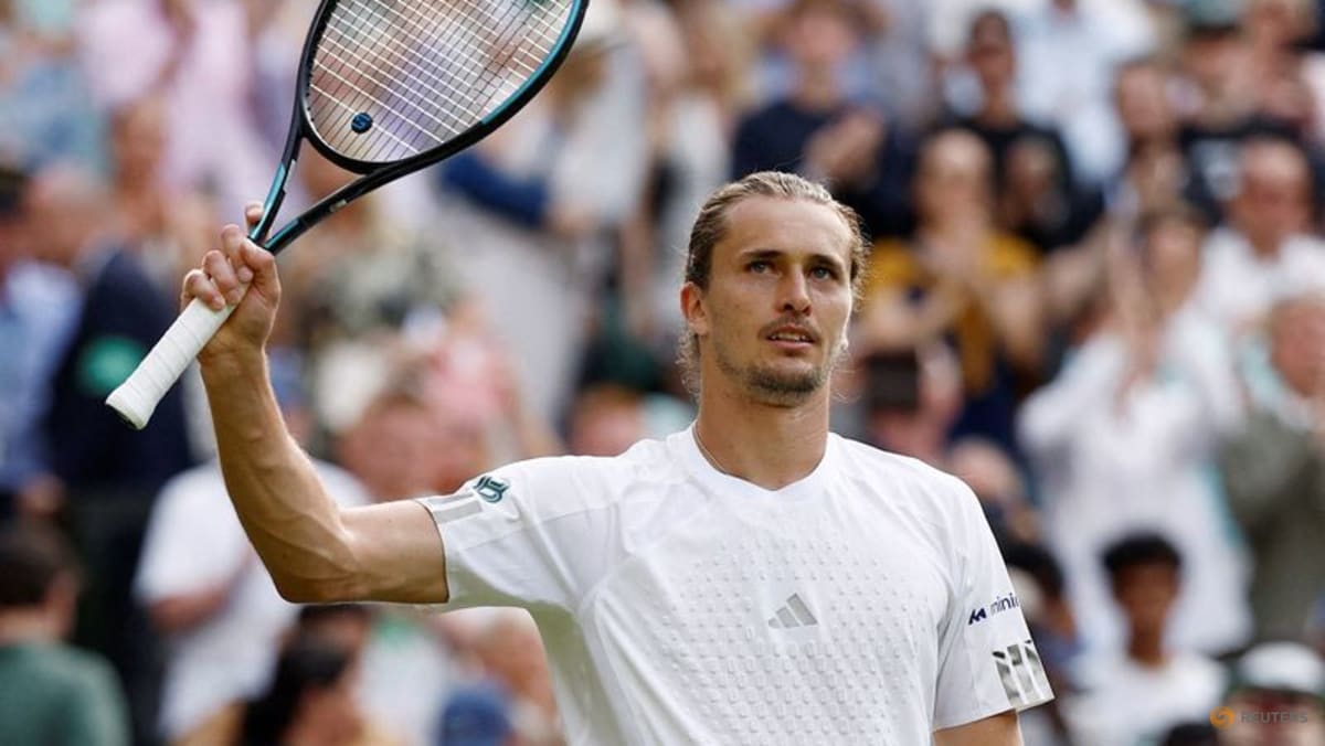 Zverev fends off Blockx barrage to avoid first-round loss - CNA