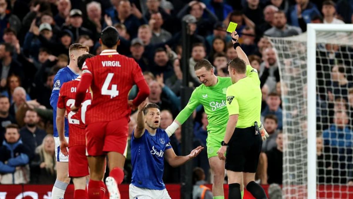 Good to see PGMOL acknowledge mistakes, says Slot on Tarkowski tackle - CNA