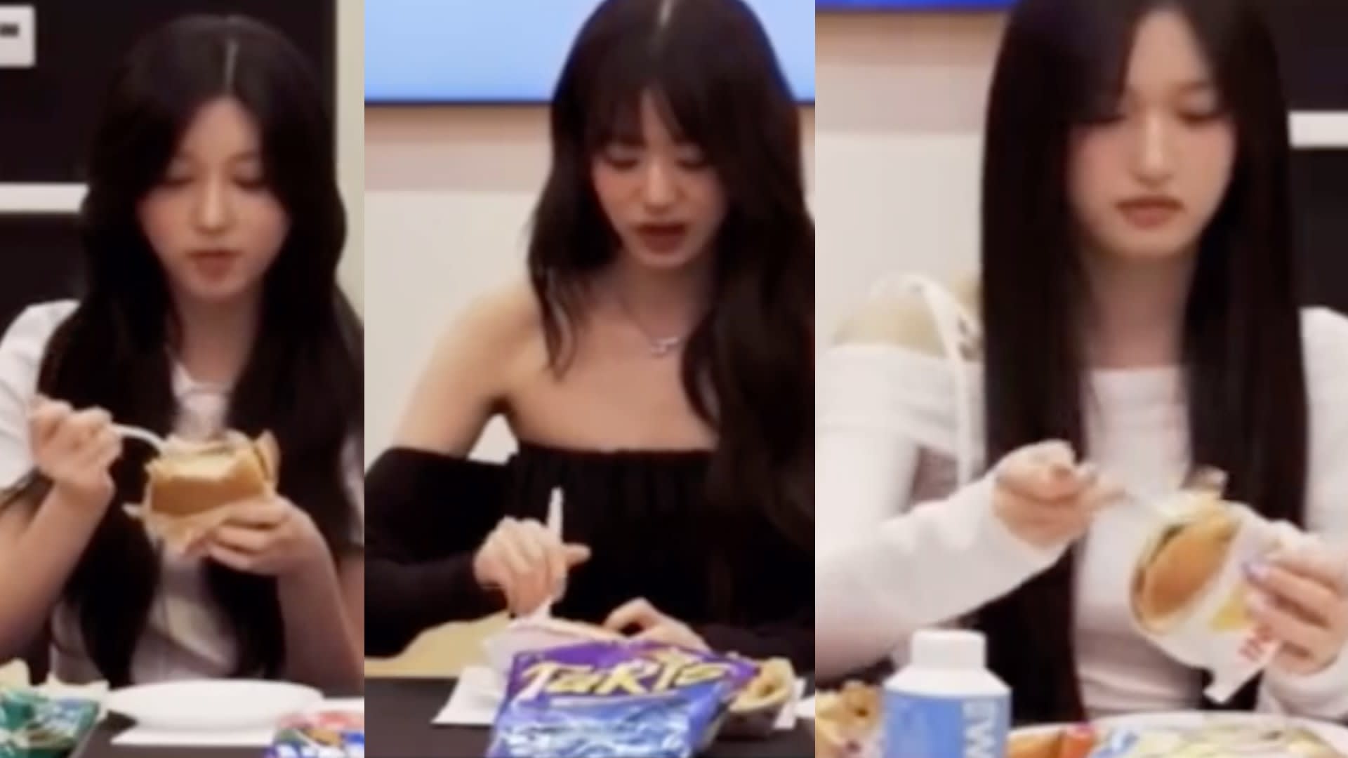 People Are Judging K-Pop Group IVE For Eating Burgers With Forks - 8days