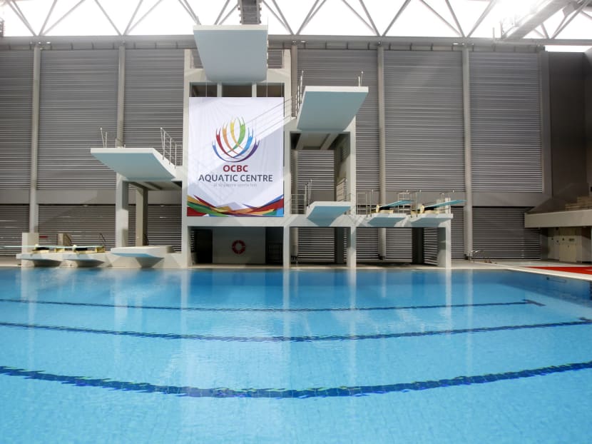 singapore diving pool