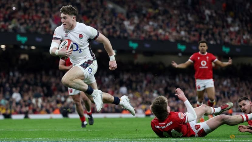Ten-try England destroy Wales to finish second in Six Nations - CNA