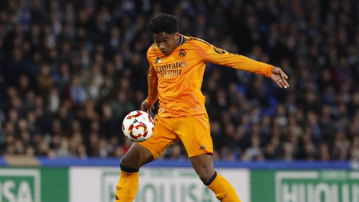 Endrick earns depleted Real Madrid narrow Cup win at Sociedad - CNA