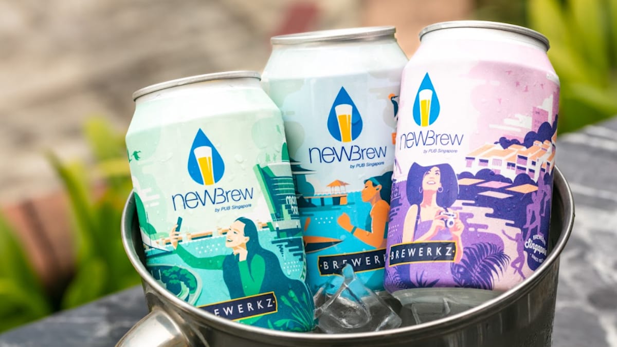 Craft beer made from NEWater to go on public sale for the first time - CNA