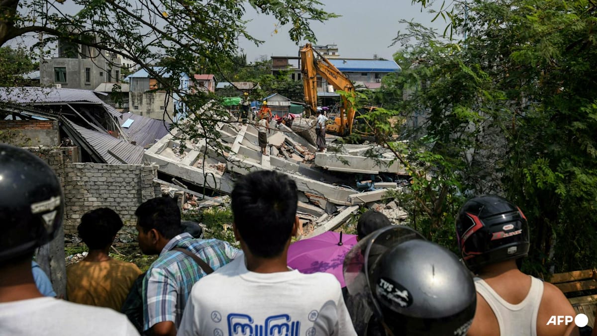 In disaster-stricken Myanmar, a desperate bid to rescue survivors with ...
