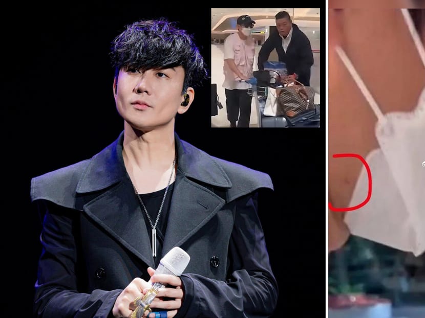 Autograph-seeking fan splatters ink on JJ Lin, stains his S$3.85K prada ...