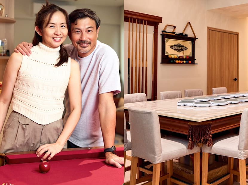 Celeb couple Darren Lim and Evelyn Tan reclaim master bedroom from their 4 kids after renovation ...