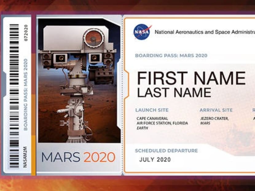 mars send names