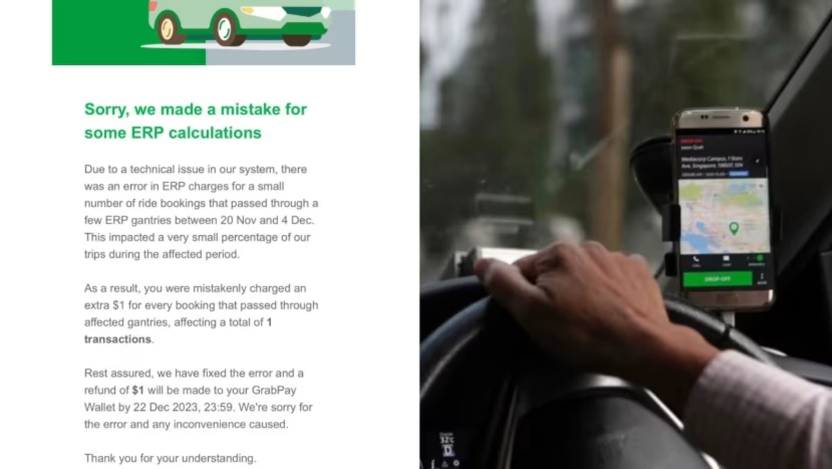 More than 40,000 Grab passengers overcharged due to app using outdated ...
