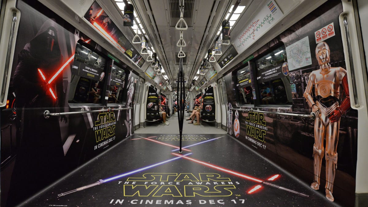 SMRT launches Star Wars-themed trains and buses - TODAY