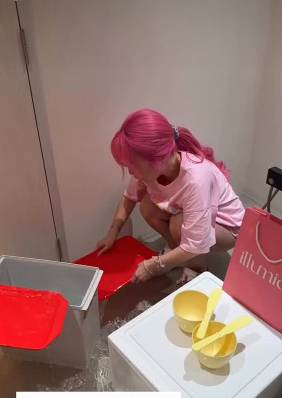 Kim Lim Gets Hands-On Scooping Water From Her Flooded Wellness Space At ...