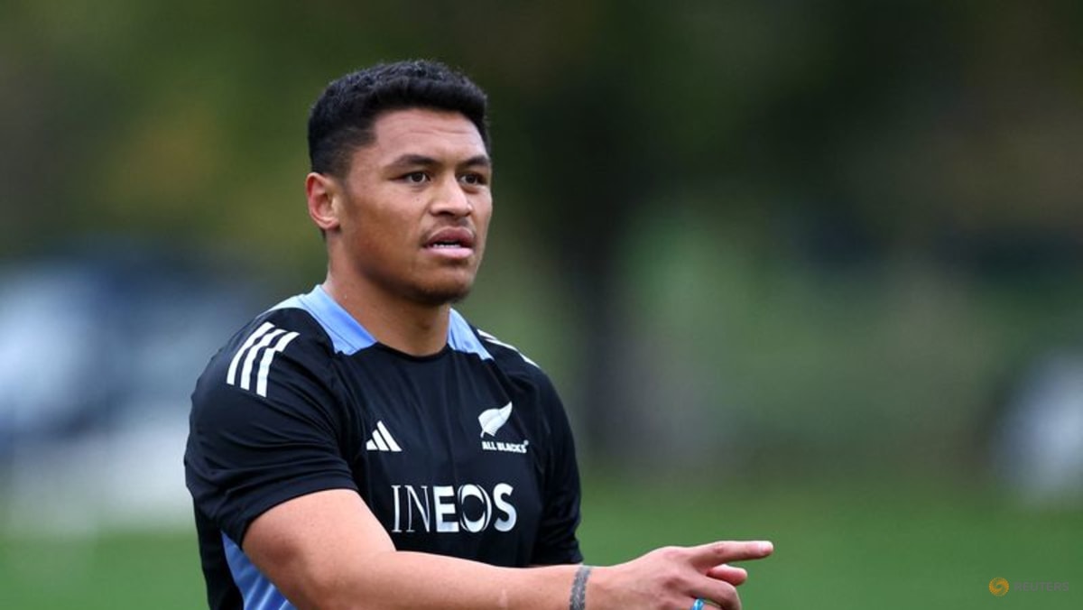Injured All Blacks winger Clarke to miss part of Rugby Championship - CNA